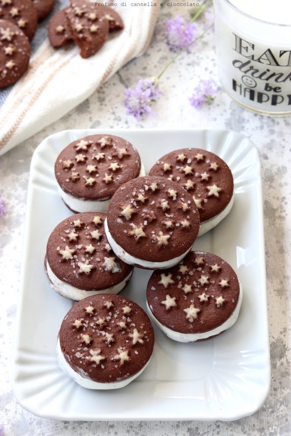 Biscotti gelato pan di stelle | Profumo di Cannella e Cioccolato