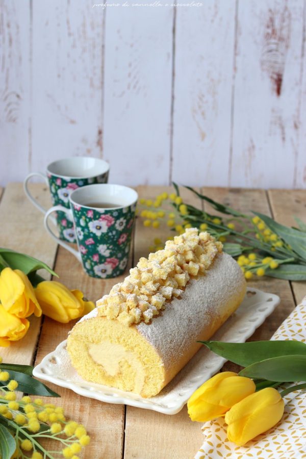 Rotolo al limone | Profumo di Cannella e Cioccolato