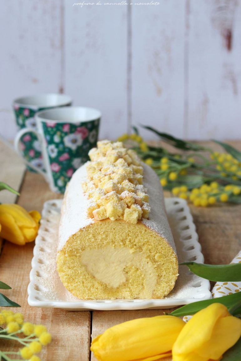 Rotolo al limone | Profumo di Cannella e Cioccolato