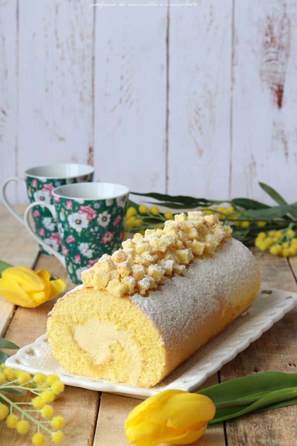 Rotolo al limone | Profumo di Cannella e Cioccolato