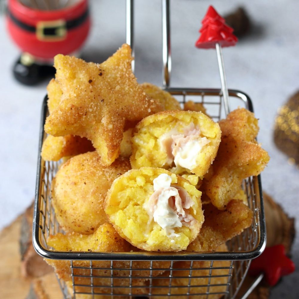 Crocchette di riso con mozzarella e prosciutto | Profumo di Cannella e ...