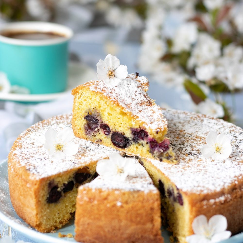 Torta ai mirtilli | Profumo di Cannella e Cioccolato