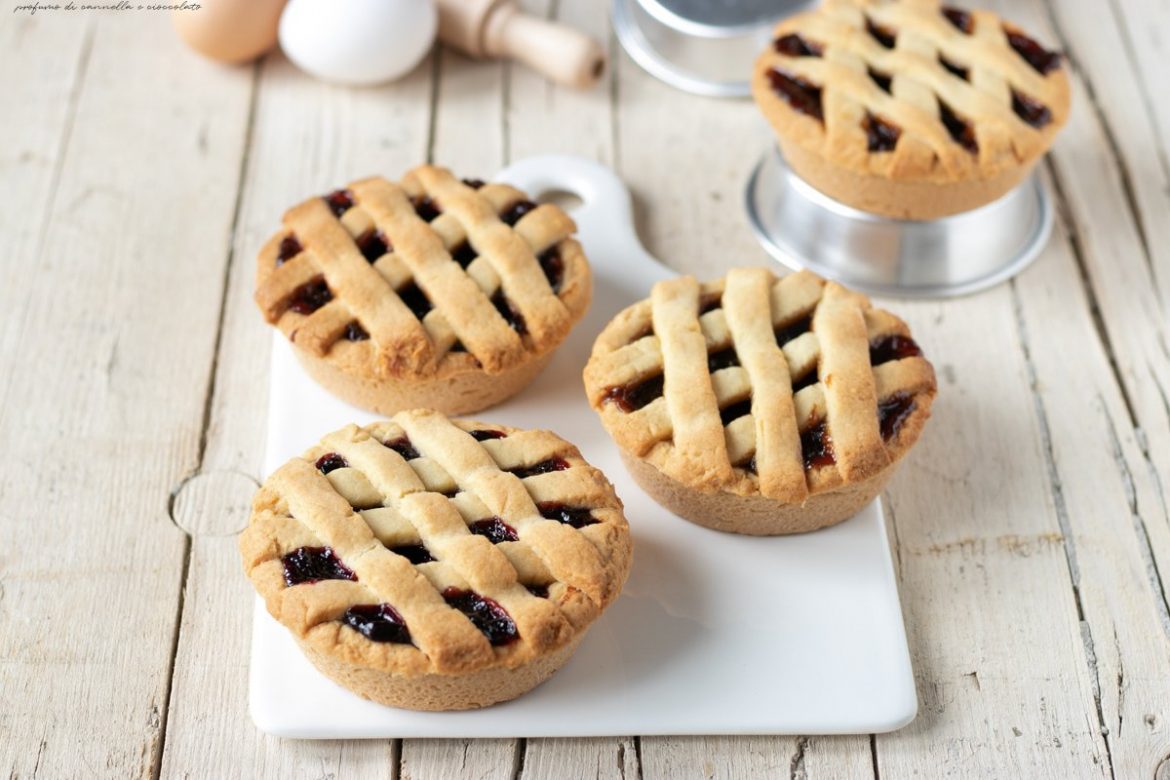 Crostatine alla marmellata | Profumo di Cannella e Cioccolato